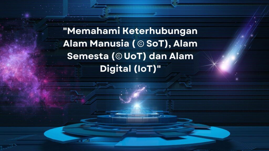 Memahami Keterhubungan Alam Manusia (©SoT), Alam Semesta (©UoT) dan ...